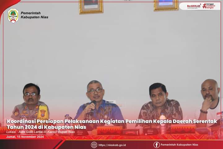 RAKOR PERSIAPAN PELAKSANAAN PEMILIHAN KEPALA DAERAH SERENTAK TAHUN 2024 - Info Xpos / infoxpos.com